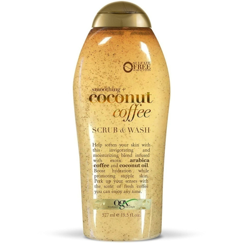 預購 OGX Smoothing Coconut Coffee Scrub Wash 平滑椰子咖啡磨砂沐浴露 - 艾莉小舖 ️ 美國代購＆旅行 ...