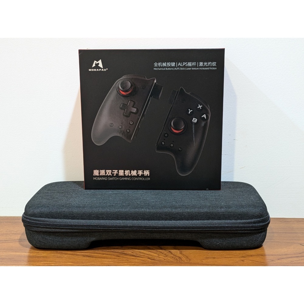 可領券 魔派 雙子星 手把 joycon 二手 switch oled 機械手柄 含收納包 詳見描述 - latelazycancer - iOPEN Mall