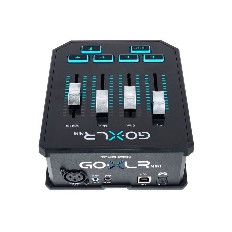 「仲夏特惠」TC Helicon GO XLR MINI 直播 Podcast 主控台 人聲效果器 混音 Mix - THINK2台灣線上 ...