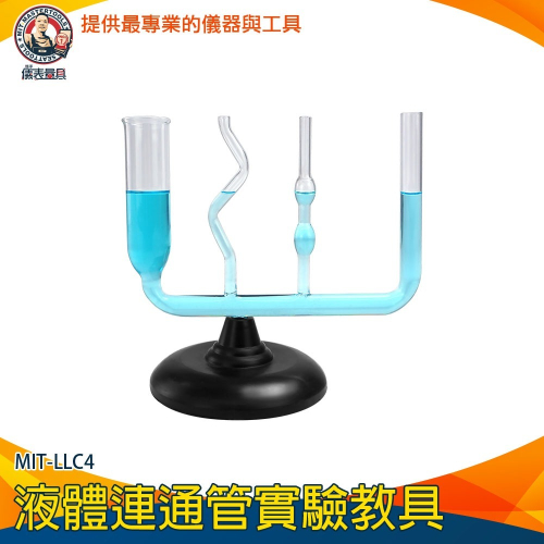 【儀表】LLC4 力與壓力 連通管原理 抽水馬桶原理 U形管液壓 壓力強度 水的流動運動 科學實驗 液體連通實驗教具 - 儀表量具官方旗艦店