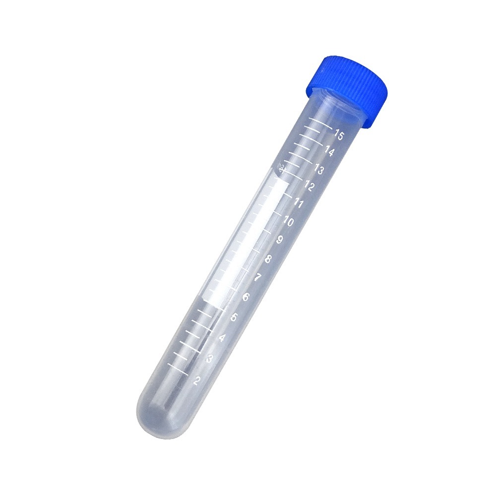 《利器》塑膠離心管 圓底離心管 冷凍管 螺蓋 PP製試管蓋 PCTR15ml 微量樣品管 種子收納 採集用試管 塑料試管 - 利器五金工具儀錶企業社