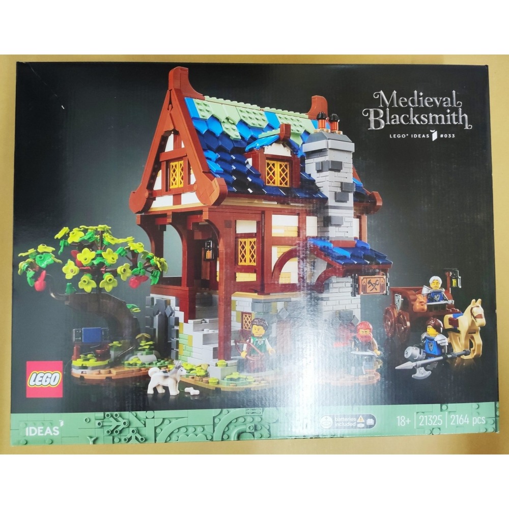 LEGO 樂高 中世紀鐵匠 21325 全新未拆 雙北面交 - 阿粒樂高 - iOPEN Mall