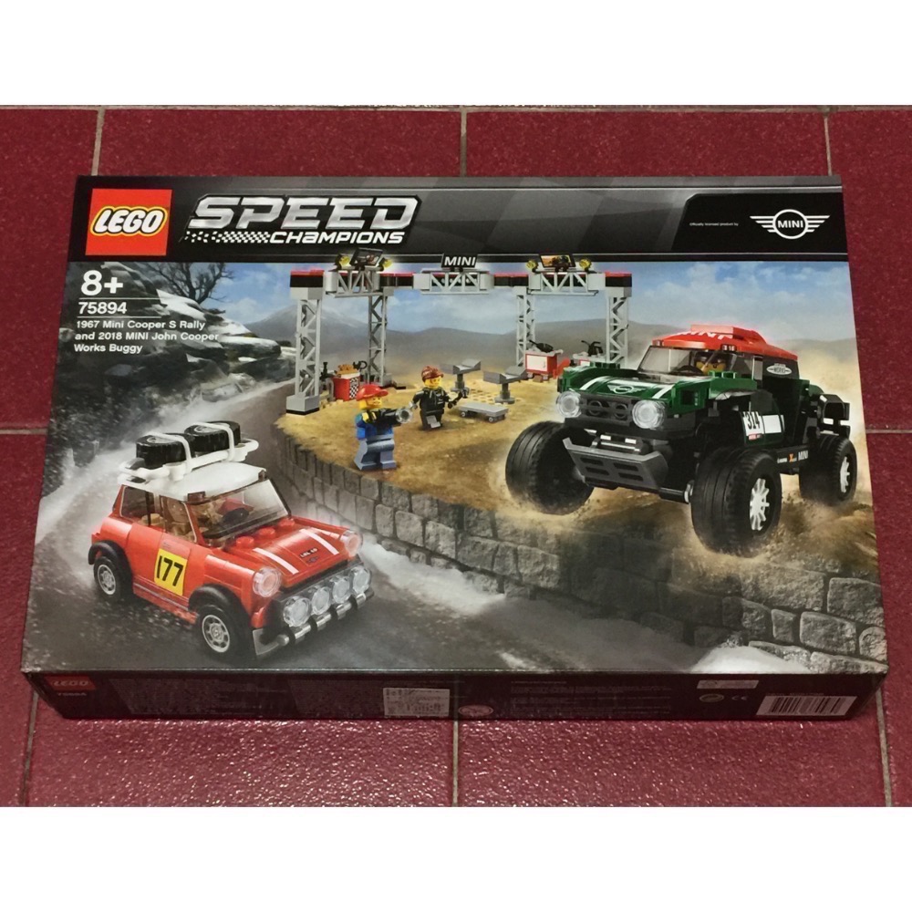 《全新現貨》樂高 LEGO 75894 Speed系列 Mini Coooper - LEO小舖 - iOPEN Mall