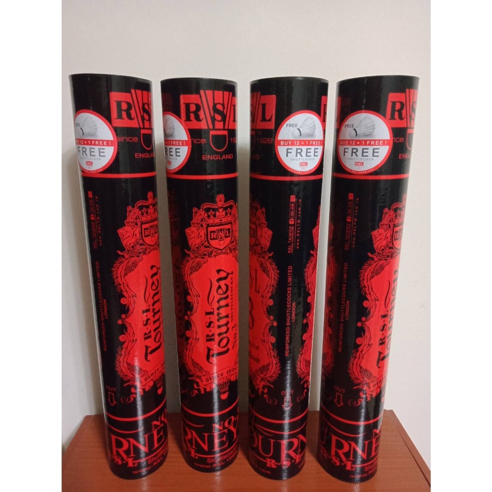 RSL 3號台灣公司貨【12+1顆】 - 羽球小舖