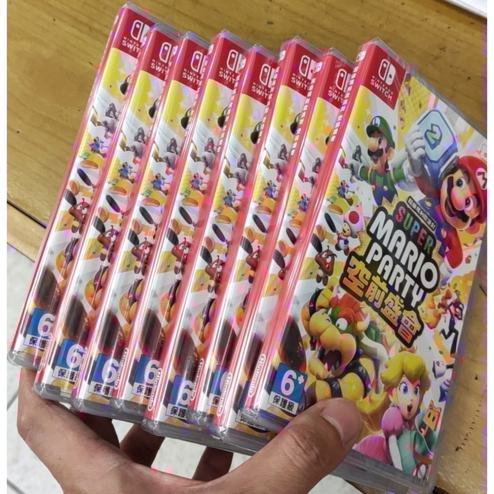 手提袋特典 全新現貨 Switch 任天堂 超級瑪利歐派對 空前盛會 mario party - 周家 3c switch 玩具 - iOPEN Mall