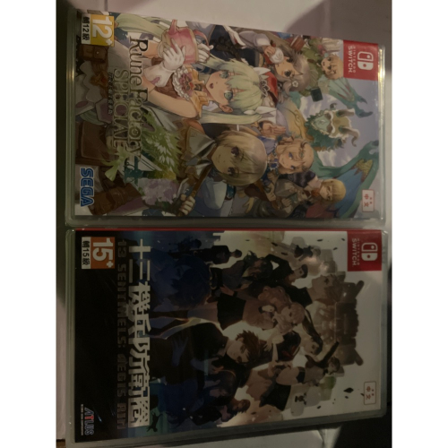 NS SWITCH 全新 十三機兵 & 符文四 - 遊戲翻翻 - iOPEN Mall