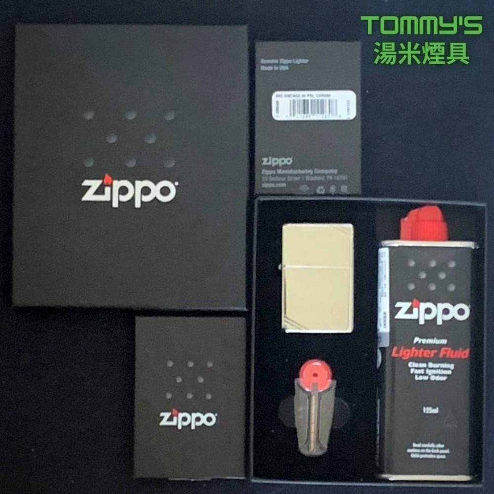 『實體店面🏠』正品 美國Zippo 打火機-鍍鉻鏡面拋光『Vintage 1937復刻版』型號260-湯米 - 『湯米煙具專賣店 ...