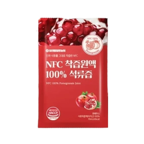 現貨 HT農場 原汁 NFC100%紅石榴汁 (100包)一單最多兩箱 - KU漾美妍館 - iOPEN Mall