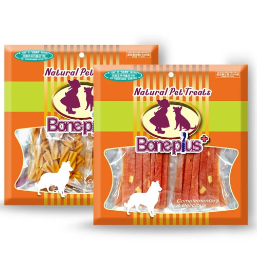 PV肉乾寵物零食 BonePlus肉乾 狗零食 狗肉乾 雞肉條 雞肉片 魔法村零食 - 阿平愛寵物食品批發部