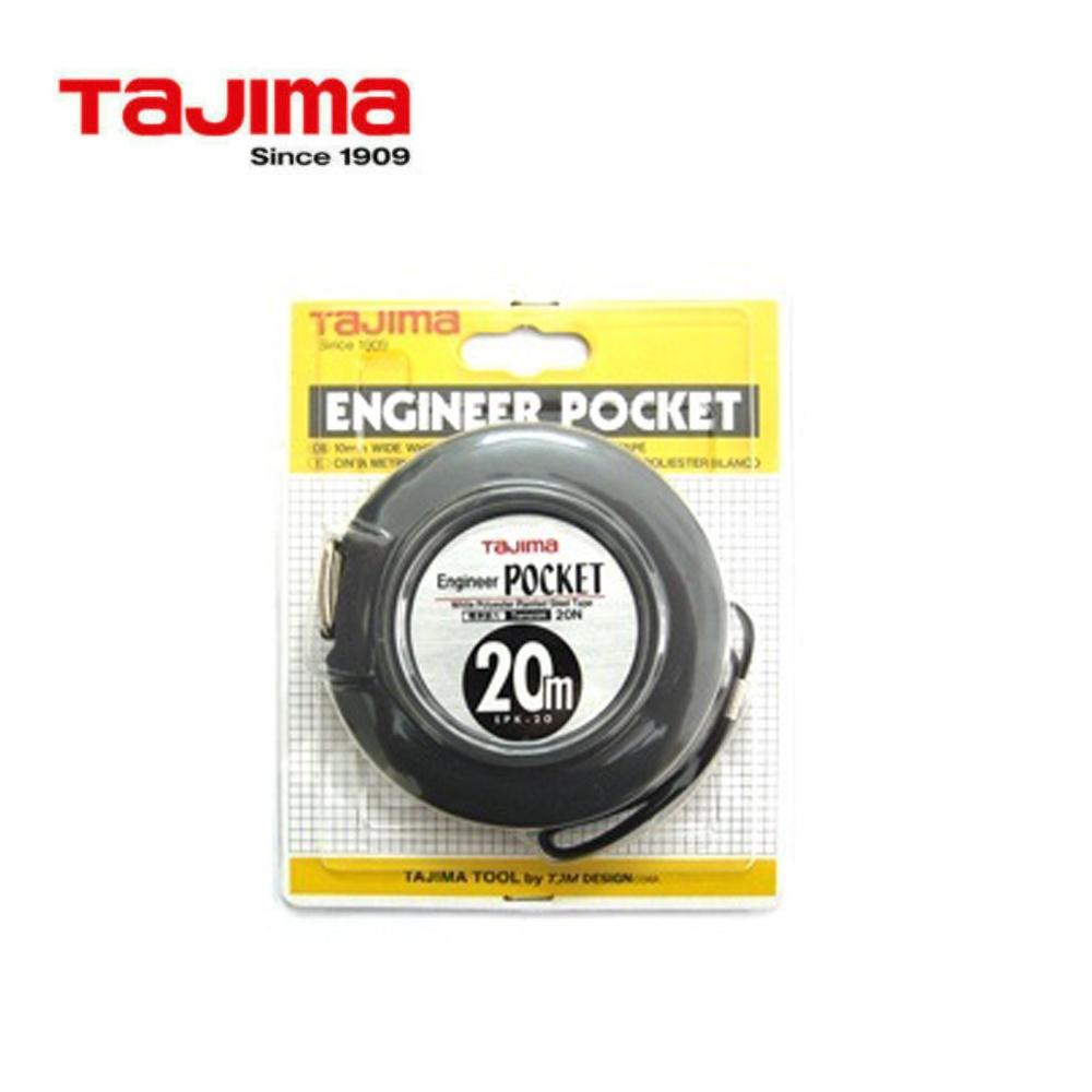 台北益昌 日本製 田島 Tajima 袖珍型 捲尺 20M EPK-20BL - YC-DIY台北益昌電動工具五金百貨