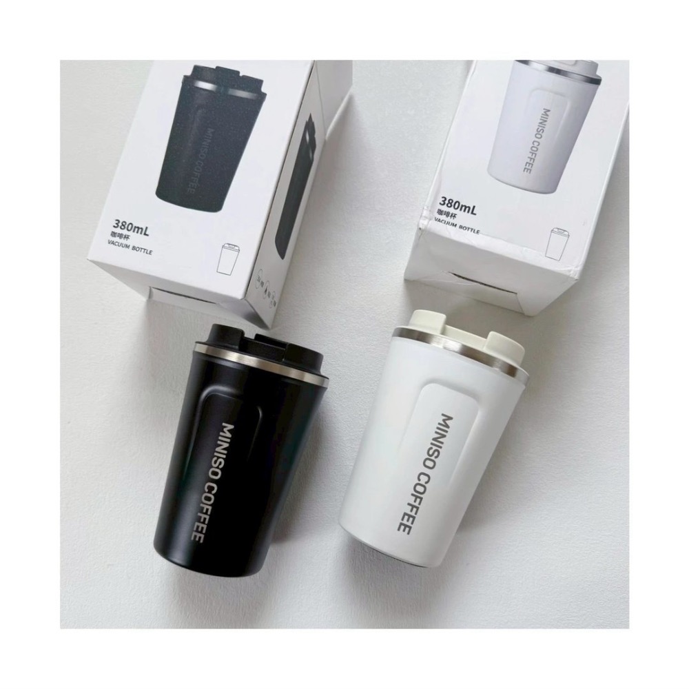 告別一次性咖啡杯☕️#MINISO COFFEE 304不鏽鋼 便捷咖啡杯隨行杯（380ml - Polynices - iOPEN Mall