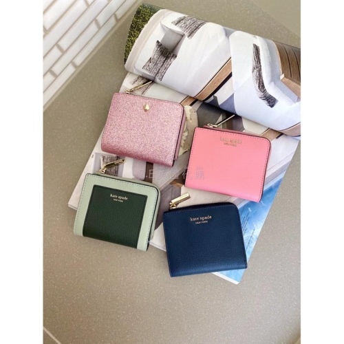 [S.E美國代購]Kate Spate 短夾 錢包 零錢袋 防刮皮革 對折短夾 - S.E個體戶美國代購 - iOPEN Mall