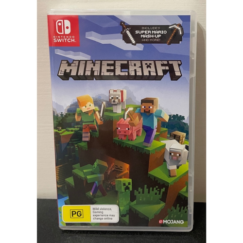 【全新Switch遊戲片】NS 麥塊 麥塊創世神 MINECRAFT 我的世界 Switch遊戲 中文版 - Switch遊戲片賣賣 ...