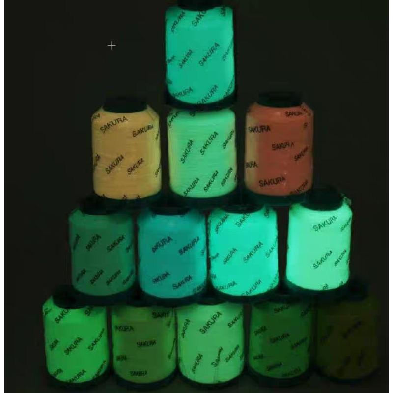 櫻花牌夜光刺繡線 800米/3000米 - 克萊兒美甲/老墨魂 Chicano spirit/歐美辣 - iOPEN Mall