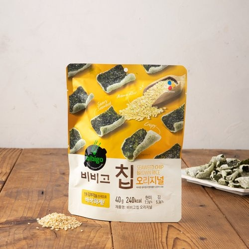 韓國 CJ Bibigo 海苔餅乾 40g 原味/馬鈴薯/玉米 人氣零食 韓國代購 - APS Choice 韓國代購 - iOPEN Mall