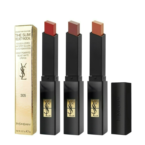 YSL 奢華緞面絨霧唇膏[小黑條](2g) 多色任選【Try it】 - Try it Beauty - iOPEN Mall