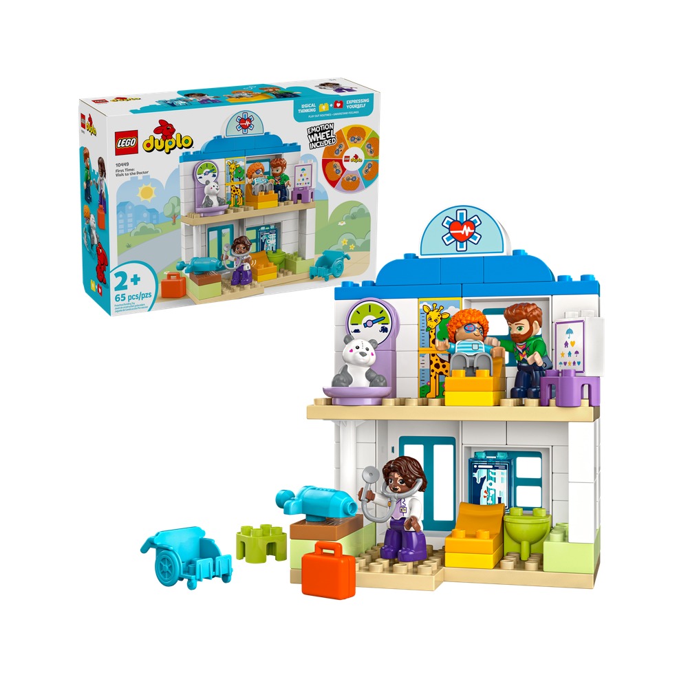 【積木樂園】樂高 LEGO 10449 duplo 得寶系列 初次體驗：看醫生 - 積木樂園有限公司 - iOPEN Mall