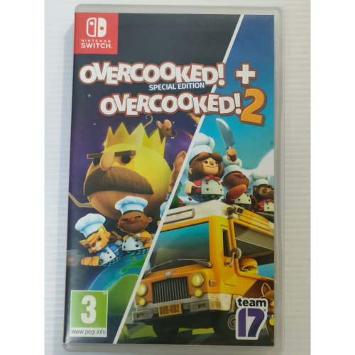 NS 煮過頭1+2 (歐版 1代無中文) SWITCH 二手遊戲 - SWITCH二手小舖 - iOPEN Mall