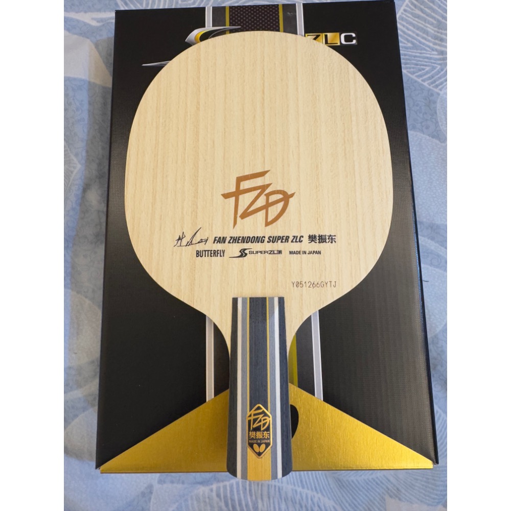 全新 蝴蝶 樊振東 super zlc CS 中直 日版 - 正規 桌球用品小店 - iOPEN Mall