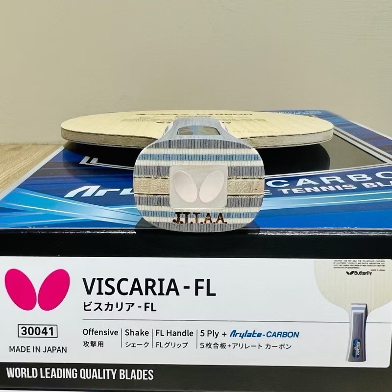 《桌球88》現貨日本進口 Butterfly Viscaria 蝴蝶 蝴蝶王 VIS ALC 日本製 桌球拍 FL - 桌球88🏓桌球用品好物 - iOPEN Mall