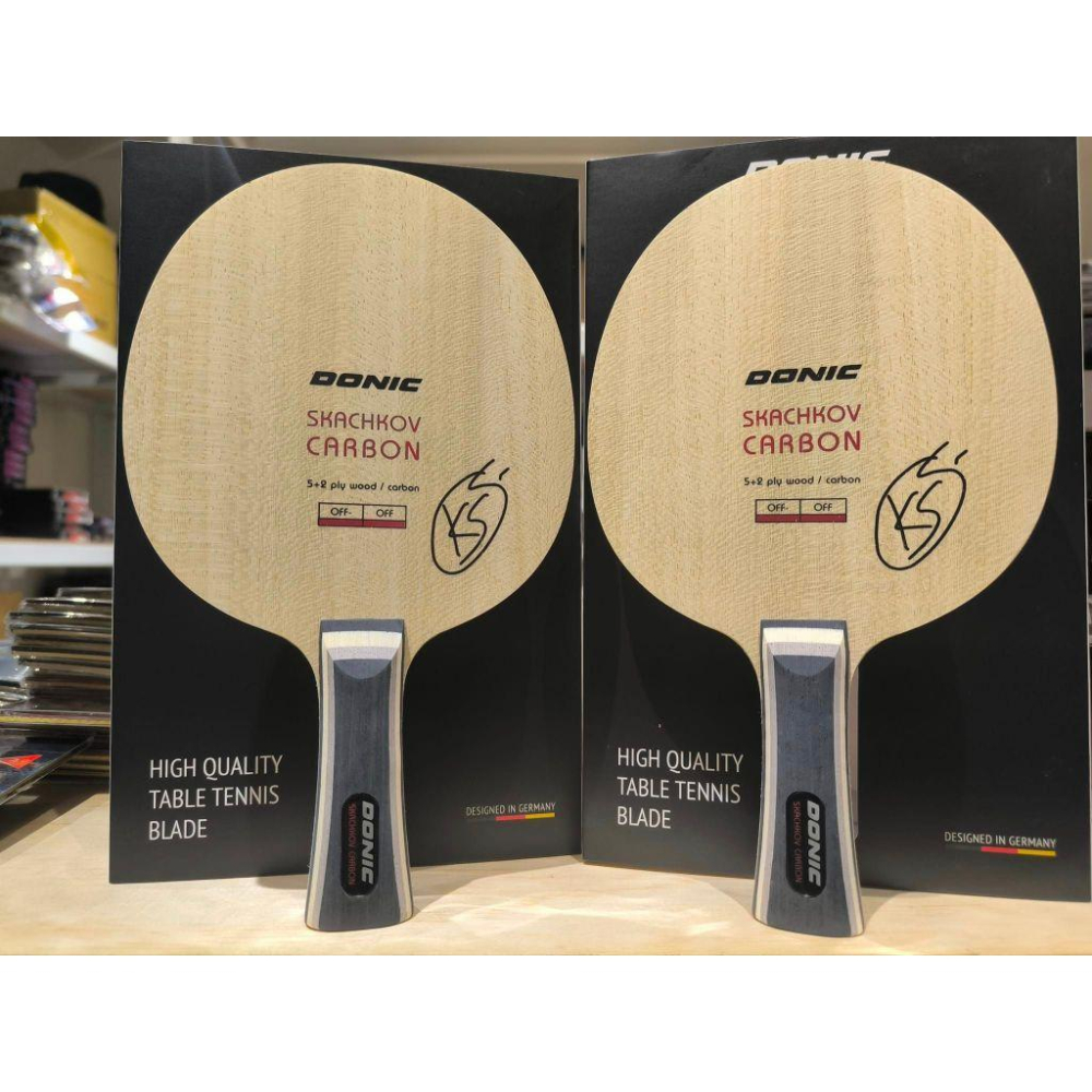 『良心桌球小舖』Donic Skachkov Carbon 5+2碳纖拍 - 良心桌球小鋪 - iOPEN Mall