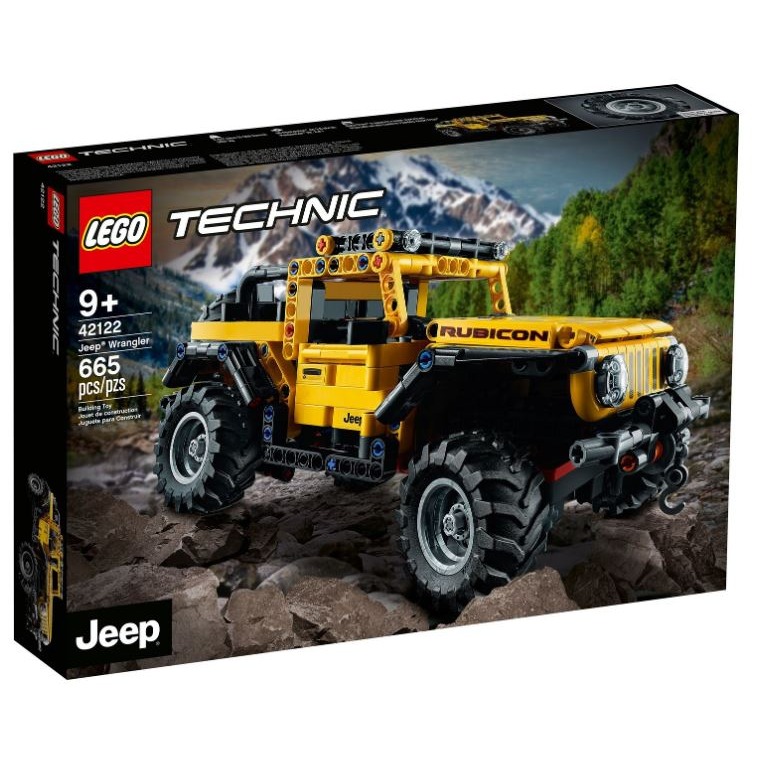 樂高 LEGO 42122 全新品 科技系列 Jeep Wrangler 吉普車 - 樂到最高點 - iOPEN Mall
