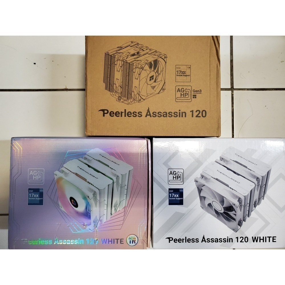 現貨 利民Thermalright PA120 WHITE ARGB PA120 SE PS120 CPU雙塔散熱器 - RGB_FANz