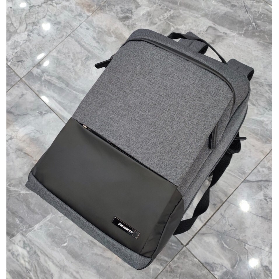 Samsonite新秀麗雙肩包 防潑水尼龍男生包包 商務通勤雙肩後背包 多隔層雙肩電腦包 學生書包 NU4*19001 - cole55 - iOPEN Mall