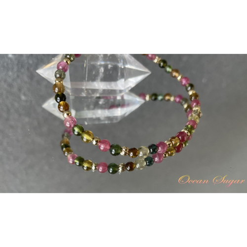 (Ocean Sugar) 天然水晶 高冰透 碧璽 4咪 - Ocean Sugar 海洋糖 - iOPEN Mall