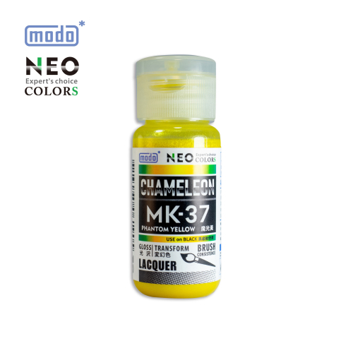 【modo摩多製造所】 NEO魔幻極光/ MK-37 MK37魔光黃/30ML/模型漆｜官方賣場 - modo摩多製造所