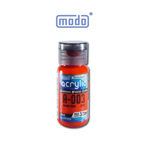 【modo摩多製造所】NEO水漆A003 A-003 正紅/32ML/模型漆/水漆｜預購賣場｜官方賣場 - modo摩多製造所 - iOPEN Mall