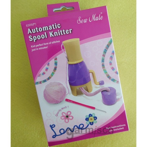 Sew Mate 搖桿編織器(彩盒包裝) | 6305(P)| Automatic Spool Knitter★編織器 - 加米修 | 拼布 ...