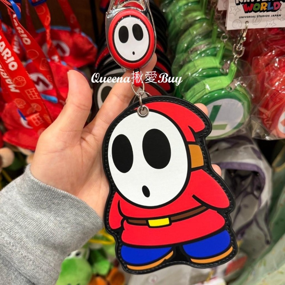 💓Queena揪愛BUY🆙⏩日本環球代購 瑪利歐 嘿呵伸縮卡套 任天堂 證件套 票卡收納 扣環卡套 Mario - Queena揪愛Buy ...