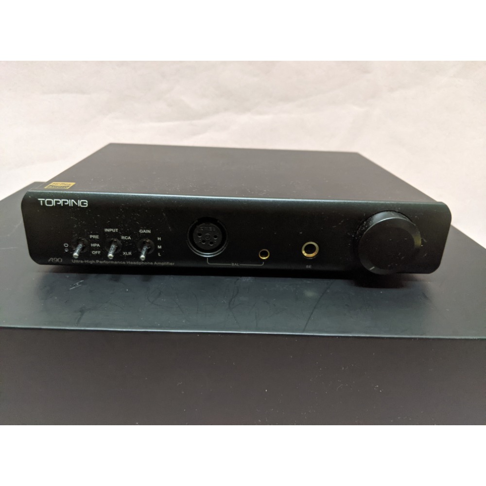 TOPPING A90 旗艦級耳擴 耳機擴大機 AMP 黑 - HI-FI猴子的一聲///藤本宏樹/// - iOPEN Mall