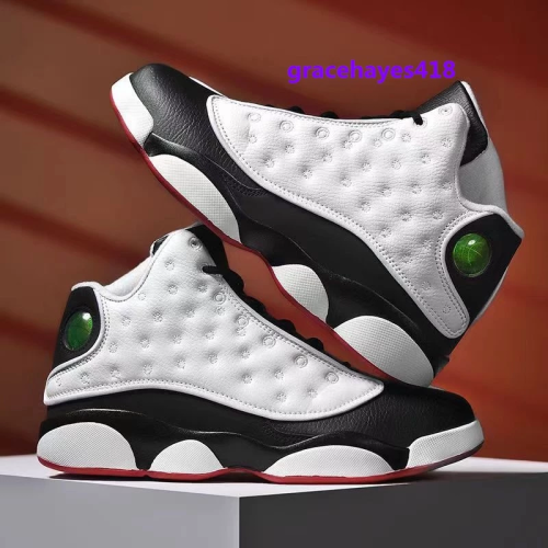 Air Jordan 13 AJ13熊貓黑白男女潮流高幫球鞋414571-104 - 潮boom了 - iOPEN Mall