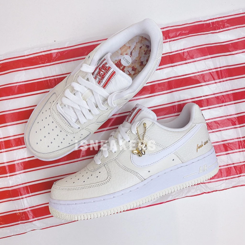 NIKE AIR FORCE 1 POPCORN AF1 米白 爆米花 奶油 CW2919-100 - 潮boom了 - iOPEN Mall