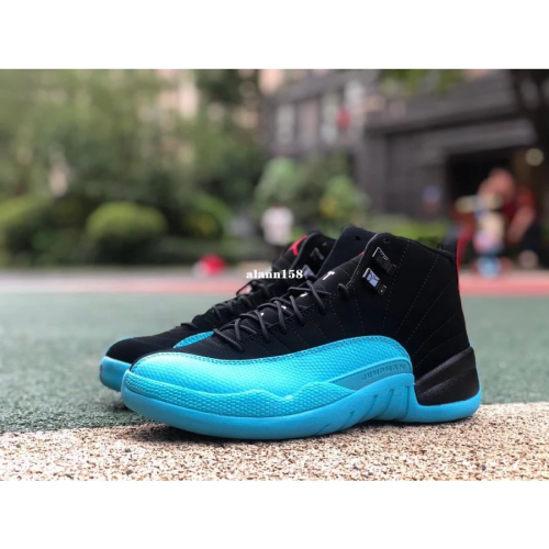 Air jordan12 gamma blue AJ12 珈瑪藍 黑藍 籃球鞋 男款130690-027 - 潮boom了 - iOPEN Mall