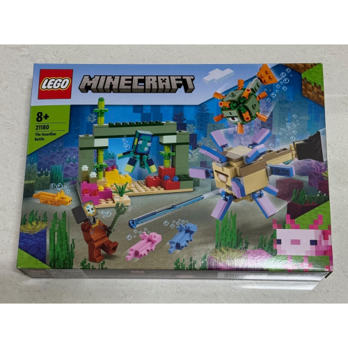 LEGO 21180 The Guardian Battle 樂高 MINECRAFT - 小皮貓玩具舖 - iOPEN Mall