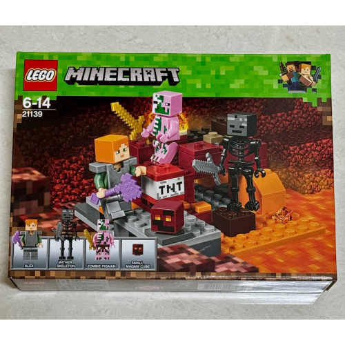 LEGO 21139 The Nether Fight 樂高 MINECRAFT - 小皮貓玩具舖 - iOPEN Mall
