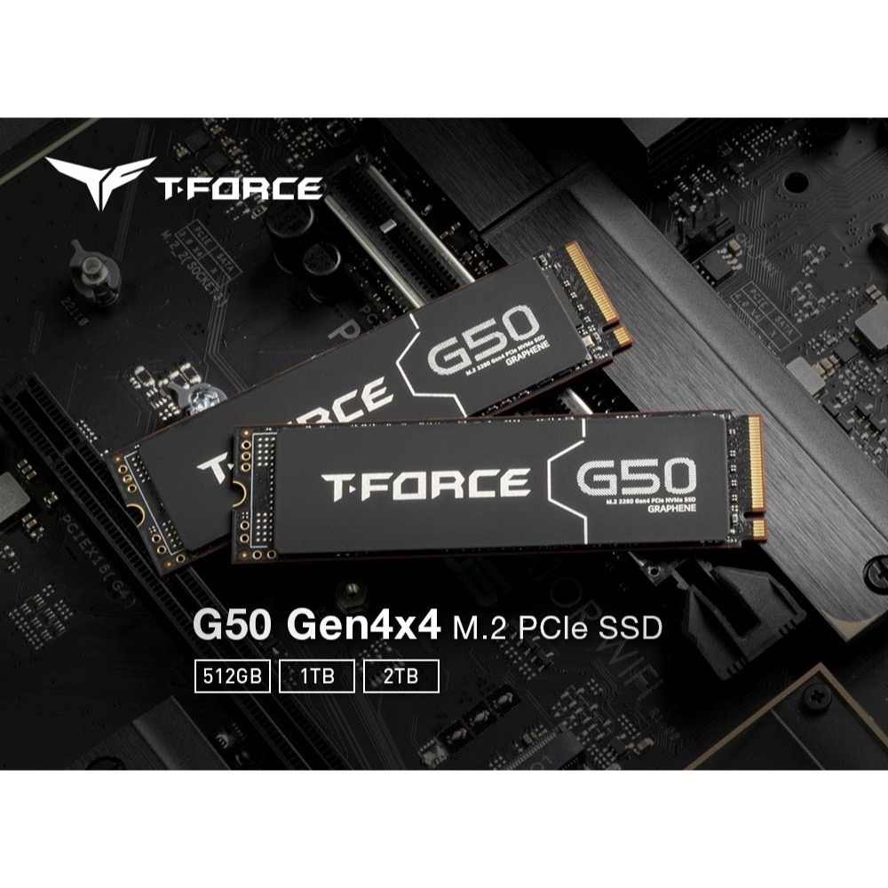 Team 十銓電競T-FORCE G50 512GB M.2 PCIe Gen4固態硬碟 SSD - 小米猴 - iOPEN Mall