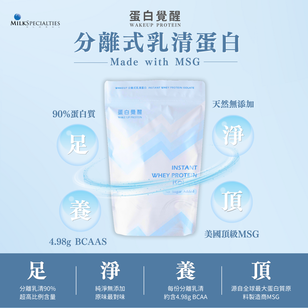 全新現貨⚠️MSG系列乳源/GLC乳源 Tryall 濃縮/分離/水解 乳清蛋白 （500g/包） （1kg/包） - 運動蛋蛋飲-蛋白覺醒《乳清 高蛋白專賣》 - iOPEN Mall