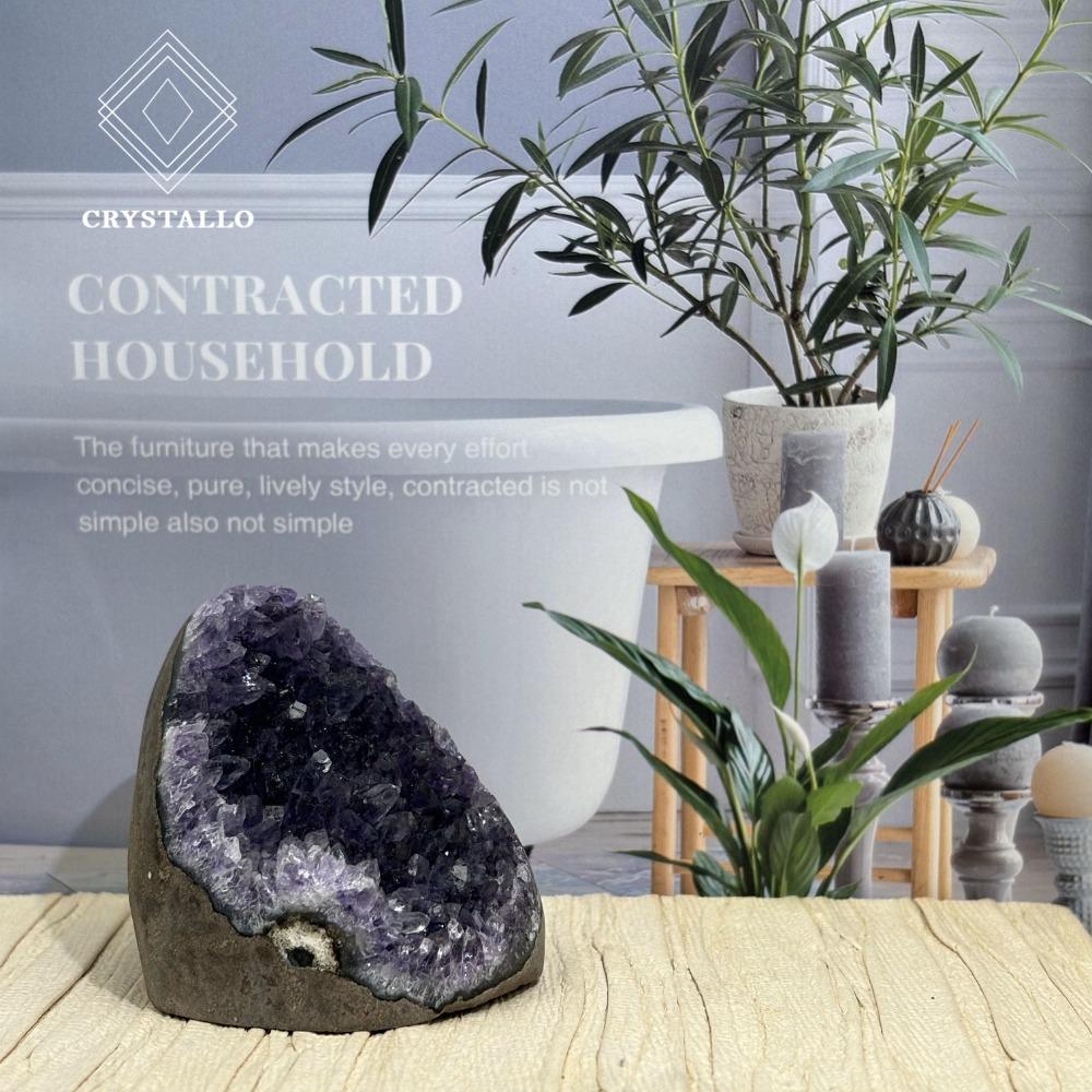 CRYSTALLO-紫晶鎮#70057深紫色 桌上型 才演 形況好 - Crystallo - iOPEN Mall