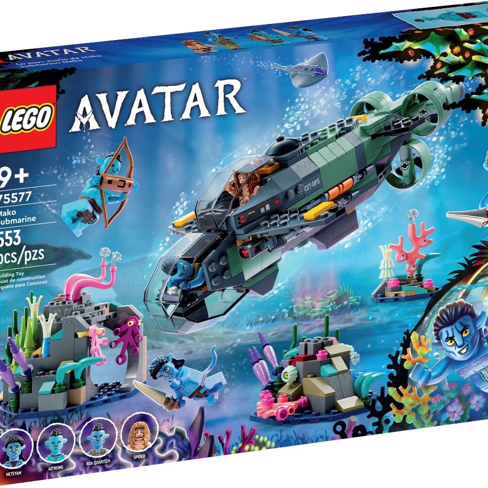 [大王機器人] 樂高 LEGO 75577 阿凡達-Mako Submarine - 大王機器人樂高專賣 - iOPEN Mall
