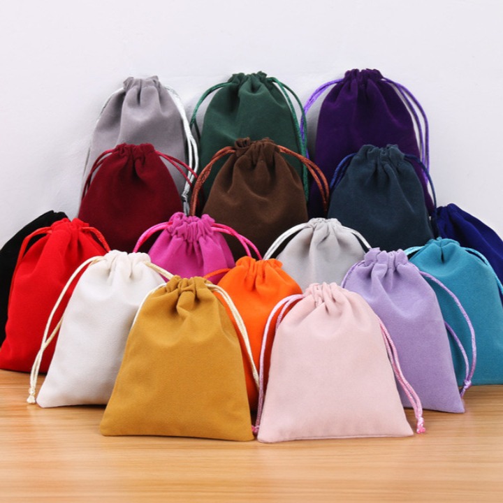 【QMIMI】絨布袋15*20cm 20*25cm 飾品收納袋 收納絨布袋 - QMIMI 生活選物 - iOPEN Mall