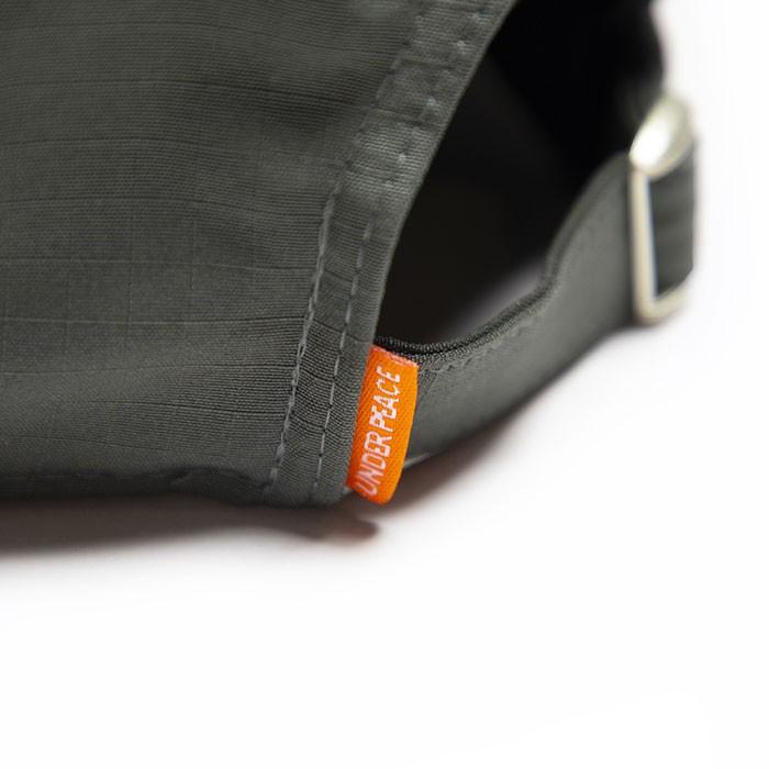 UNDER PEACE 21SS CURSIVE LOGO / FR BASEBALL CAP 抗撕裂 棒球帽 (軍綠) - 化學原宿 ...