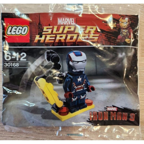 【ToyDreams】LEGO Polybag Marvel 30168 鋼鐵愛國者鋼鐵人限定人偶 Iron Man 3 ...