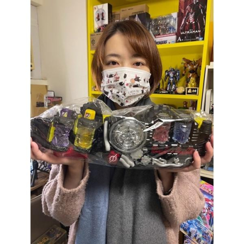 假面騎士bulid 創騎 DX腰帶驅動器 變身器 豪華版 加贈 兩個滿裝瓶 模型 公仔 特攝 二手 中古 限量 - j172tw Toyz