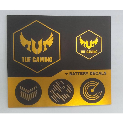 BATTERY DECALS TUF GAMING 標誌貼紙貼紙 原廠貼紙 全新品 - 電腦天堂 - iOPEN Mall