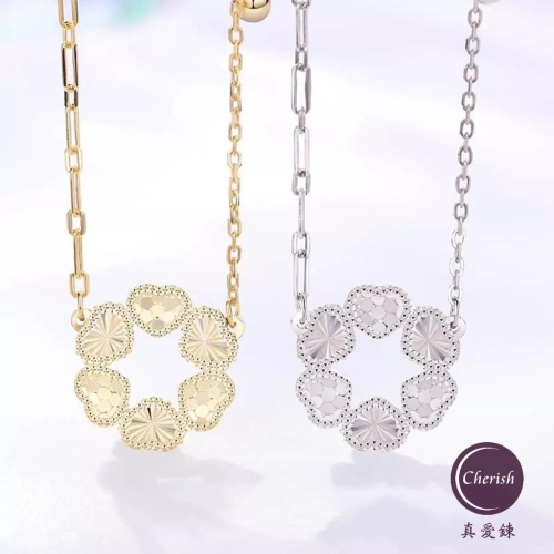 《真愛鍊Cherish 》S925純銀項鍊 CNC雕刻讓銀飾更有特色更閃亮愛心造型 - 真愛鍊Cherish - iOPEN Mall