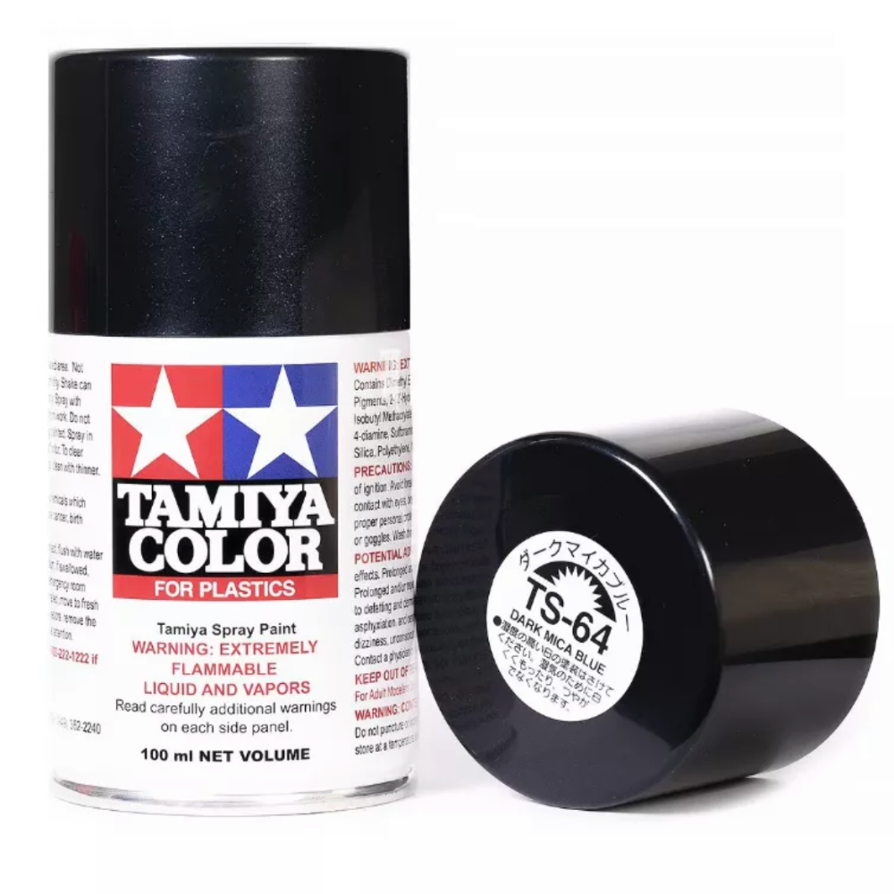 TAMIYA 田宮 噴漆 TS64 TS-64 DARK MICA BLUE 消光深雲母藍 - Ms.RC